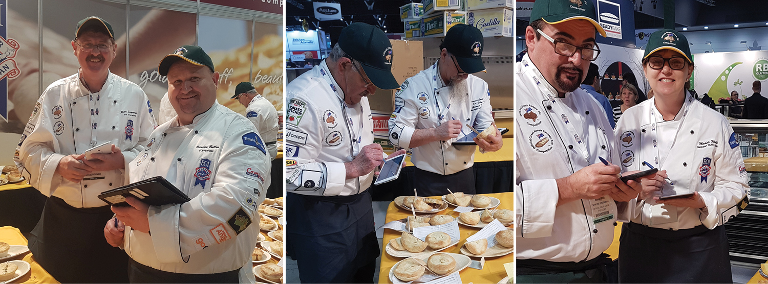 Pie Comp Judges - Official Great Aussie Pie Competition